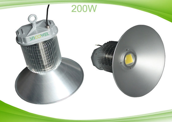 Silver , Black Shell Industrial High Bay Lighting Fixtures AC90 - 305V , IP54 LED Factory Light supplier