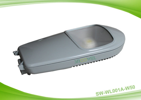 Exterior 50W COB Solar Aluminum LED Street Lamp DC 12V 24V ,  AC85 - 265V Cool White supplier
