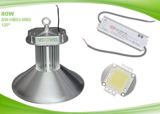 Hanging Mounting 80 Watts LED High Bay Lights Retrofits for Indoor Stadium 2700 - 6500k supplier
