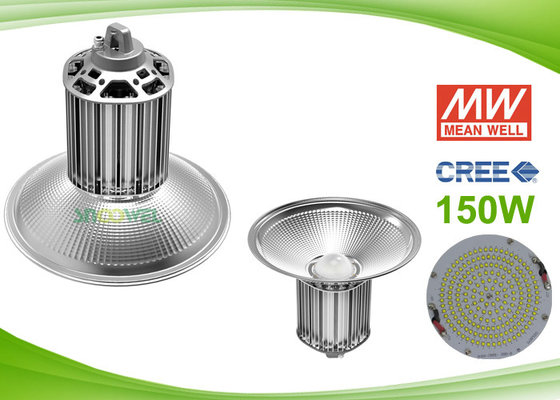 Aluminum 15000lm Energy Efficient High Bay Lighting , 150w CREE LED Warehouse Light supplier