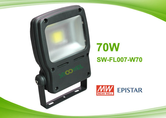 Rainproof IP65 220V 110V 70 watt LED Flood Lights 70Ra , LED Garden Flood Light supplier
