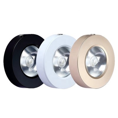 China OEM high quality 220v 3w 5w driverless led cob surface mounted downlight supplier