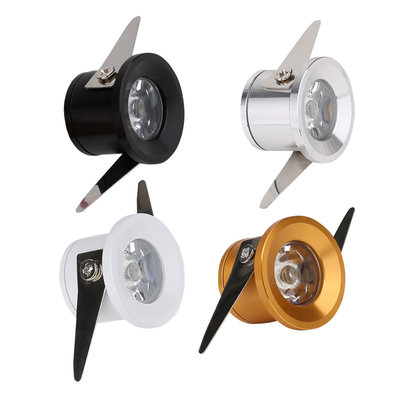 China small size 30mm kitchen led spot light 1w led mini recessed downlight supplier