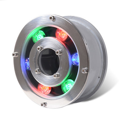 China Aluminum +stainless steel 30degree mini waterproof IP68 3W led underwater light exterior led pool light for swimming supplier