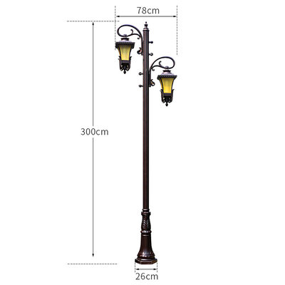 China Garden Light High lumen outdoor waterproof ip67 30w 60w 90w 120w 150w SMD led garden lights supplier