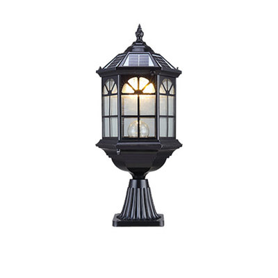 China outdoor IP65 waterproof 1w 2w 3w 4w 5w modern garden solar led pillar light supplier