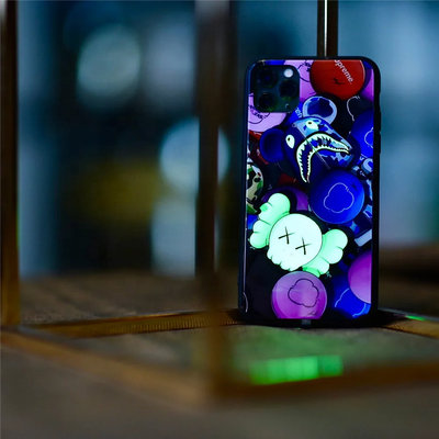 China LED light flashing phone case supplier