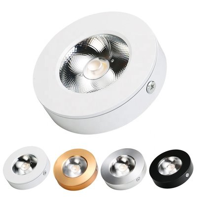 OEM high quality 220v 3w 5w driverless led cob surface mounted downlight supplier