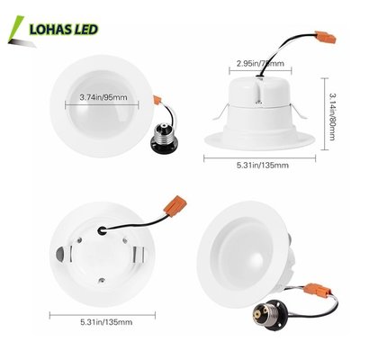 4 Inch 6 Inch 9W 15W Remote Control Wifi Tuya Smart RGB+2700-6000K LED Downlight supplier