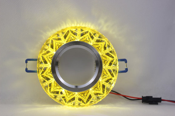 Good price high lumen Crystal 3w spotlight fixture GU10 colorful downlight Housing for Africa market supplier