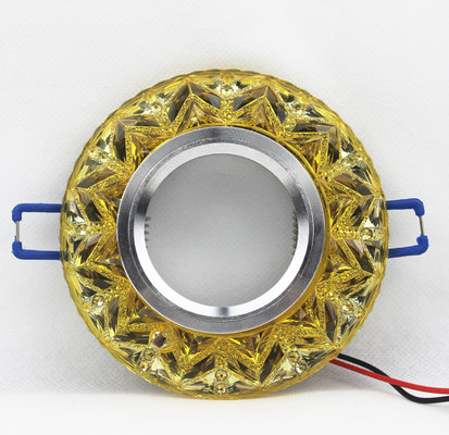 Good price high lumen Crystal 3w spotlight fixture GU10 colorful downlight Housing for Africa market supplier