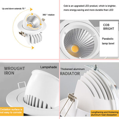 18W 12V 4 Inch Ip65 Smart Downlight Fire Rated Black Frame Tri Color Recessed Fitt Saa Fixture 18W Square Led Lights Dow supplier