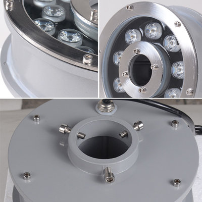 Aluminum +stainless steel 30degree mini waterproof IP68 3W led underwater light exterior led pool light for swimming supplier