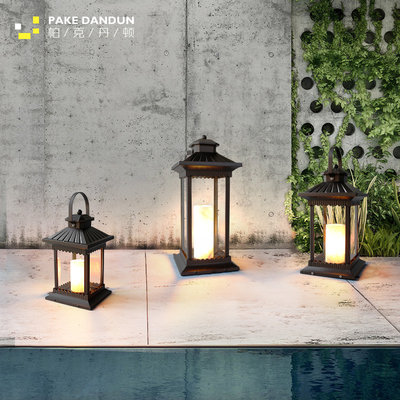 lights outdoor garden lawn lamp 100-240V 7W 3000K IP44 Aluminum LED COB landscape bollard path road street post light supplier