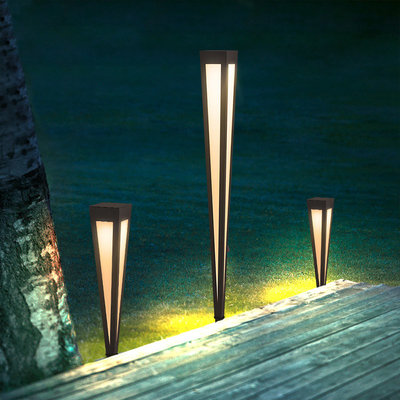 Hot Selling Aluminum body 5w COB 400mm high led outdoor lawn bollard light lights lighting lamp lamps supplier