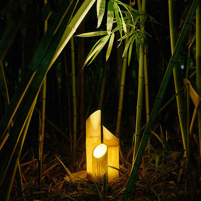 Tree stump lawn lamp resin lawn lamp courtyard lamp supplier
