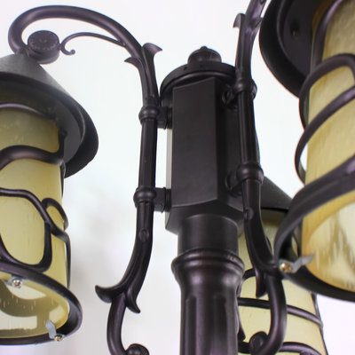 New design aluminium high lumen and good quality 12W 18W 24W all in one solar garden light solar yard light supplier