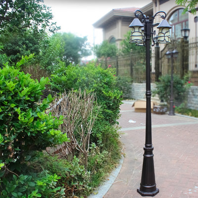 New design aluminium high lumen and good quality 12W 18W 24W all in one solar garden light solar yard light supplier