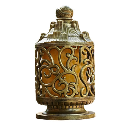 main gate pillar light outdoor pedestal lantern decorative garden house fence garden post lights supplier