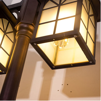 Garden Light waterproof solar street lamp with intelligent light control and radar sensor supplier