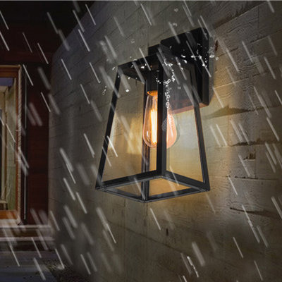 Modern Style LED Wall Mount Fixture Decorative Outdoor Lighting Waterproof Garden Wall Light lamps supplier