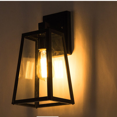 Modern Style LED Wall Mount Fixture Decorative Outdoor Lighting Waterproof Garden Wall Light lamps supplier