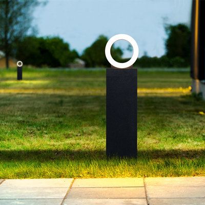 Hot selling IP65 intelligence light sensor garden light high brightness 5W 7W 15W led solar garden lights supplier