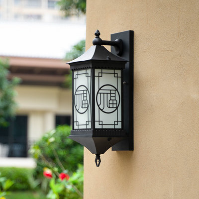 New Steel Mould Aluminum Antique Outdoor Wall Lamp Garden Lamp Classic Outdoor Lamp supplier