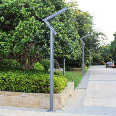 Modern design simple style cylinder garden lighting pole light outdoor lawn lamp supplier