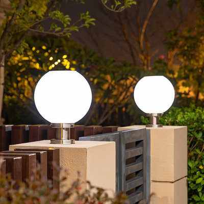 wholesale solar pillar light new fashion wholesale decorative waterproof pillar kit solar light for garden supplier