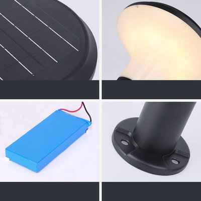 Best Selling 21W Colourful LED Solar Lawn Light Aluminium Alloy 1metter High Waterproof IP66 Solar Path Light For Garden supplier