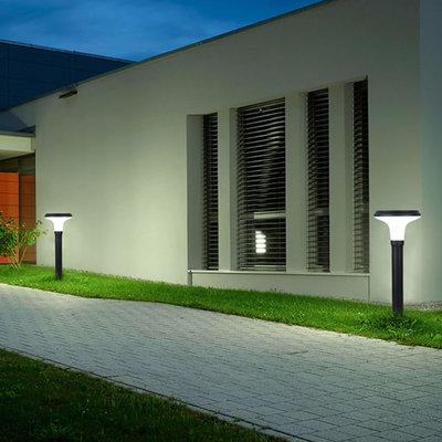 Best Selling 21W Colourful LED Solar Lawn Light Aluminium Alloy 1metter High Waterproof IP66 Solar Path Light For Garden supplier