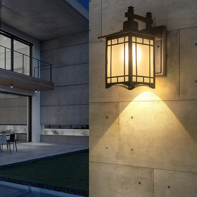 Wall Mounted Solar Powered Lamp 2W 200Lumens Aluminum Wireless Garden Solar Sensor Led Outdoor Wall Light supplier