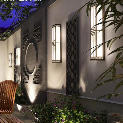 Outdoor garden wall lamp Outdoor watertight wall lamp 12w garden lighting led bulkhead light supplier