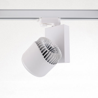 Energy Saving 4 Wires 220V 40W Changeable Beam Spot LED Track Light For Jewelry Lighting supplier