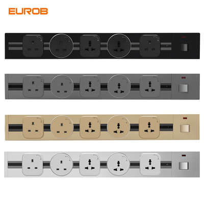 Electrical smart power strip track socket tabletop socket adapter home decorative switch supplier