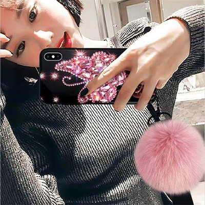 Luxury women new diamond butterfly design TPU phone case for i phone 11pro max xs xr 8 plus protective mobile phone cove supplier