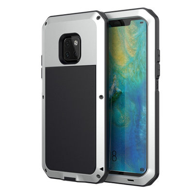 Full Cover Silicone Metal Phone Case for Huawei P30 Pro/ for Mate 30 Pro Case High Quality Phone Cover supplier