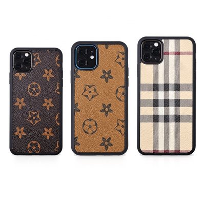 New Hot Selling for iPhone 11 Luxury Leather Back Cover Fashion Phone Case with Classic Designs supplier