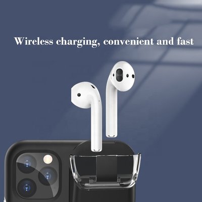 2 in 1 For case iphone x/xs/xr/11/11 pro/11pro max Coque cases for iphone with airpods charge phone case iphone cover supplier