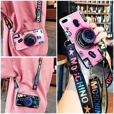 Women Crossbody Cellphone Case Drop resistance camera design slim TPU mobile phone case with strap for iphone X/XS supplier
