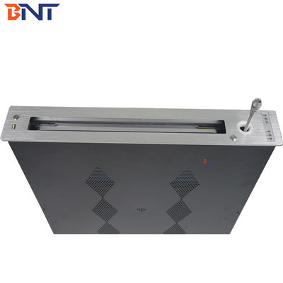 BNT 15.6 inch with microphone retractable monitor motorized monitor lift supplier