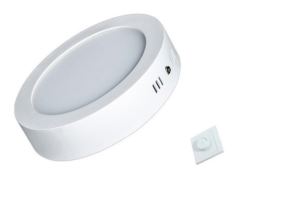 80Ra 18W Round LED Panel Light PC Cover / Surface Mounted LED Panel