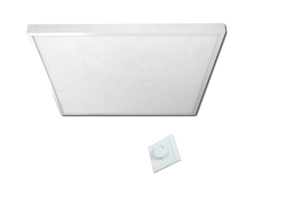 240*240MM Cold White 18W Surface Mounted Dimmable LED Panel Light Low Light Decay