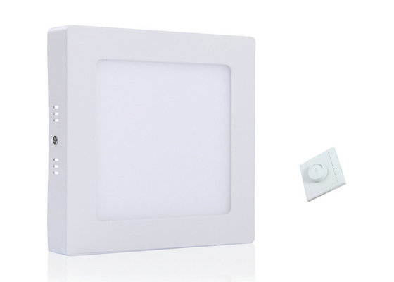 240*240MM Cold White 18W Surface Mounted Dimmable LED Panel Light Low Light Decay