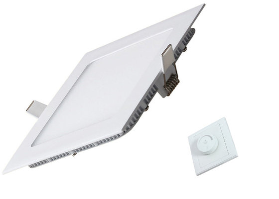 85 - 265V Cold White 12W Dimmable LED Panel Light Recessed Good Heat Dissipation