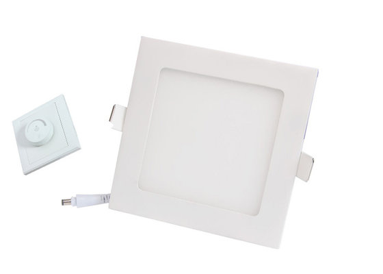 85 - 265V Cold White 12W Dimmable LED Panel Light Recessed Good Heat Dissipation