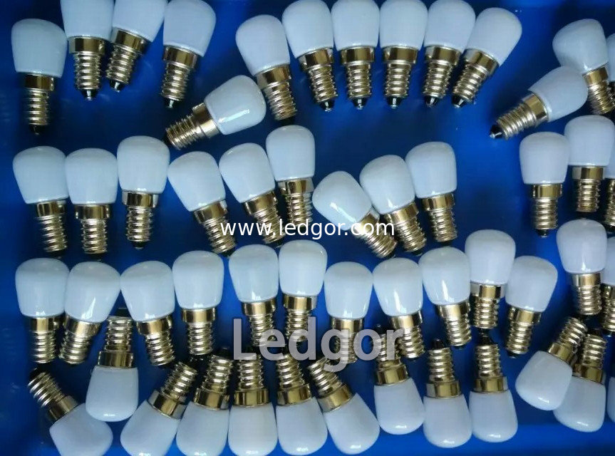 mini led bulb ST22 glass pygmy lamp 1W E14 E12 E17 BA15D BA15S for oven freezer refrigerator