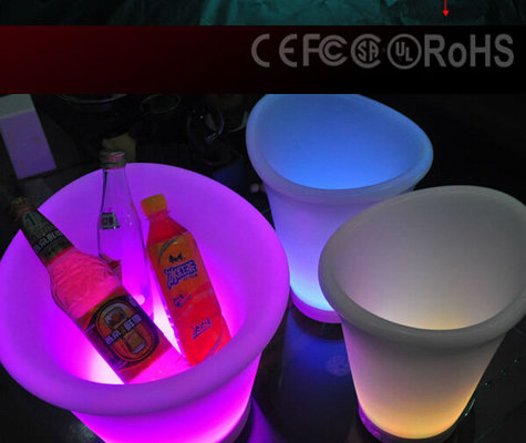 2014 new electronics led ice cooler bucket