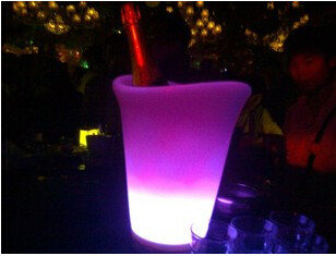 2014 new electronics led ice cooler bucket